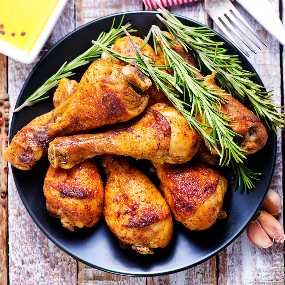 Perfectly Gold & Savory Baked Chicken Legs – Cornhusker Kitchen